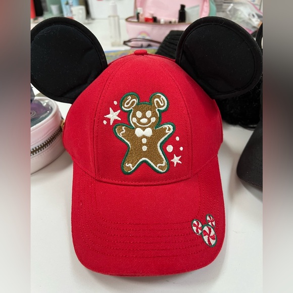 Disney | Accessories | Disneyland Gingerbread Man Mickey Ear Baseball ...